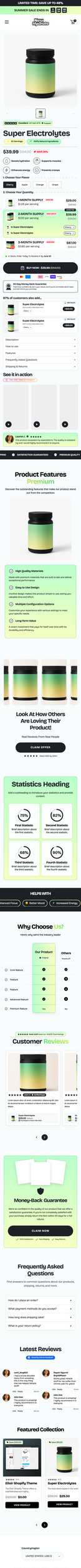 Elixir Shopify Theme V1